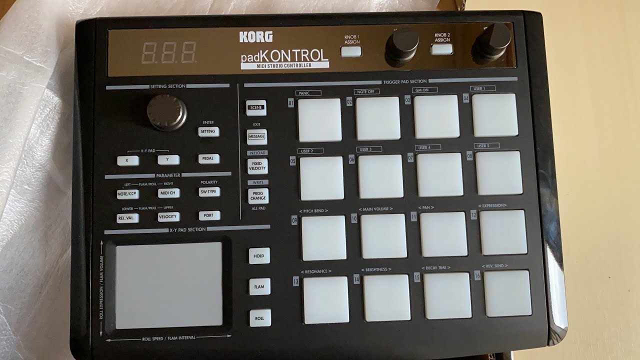 Unboxing KORG PAD KONTROL (Midi Studio Controller) #unboxing #korg #pad ...
