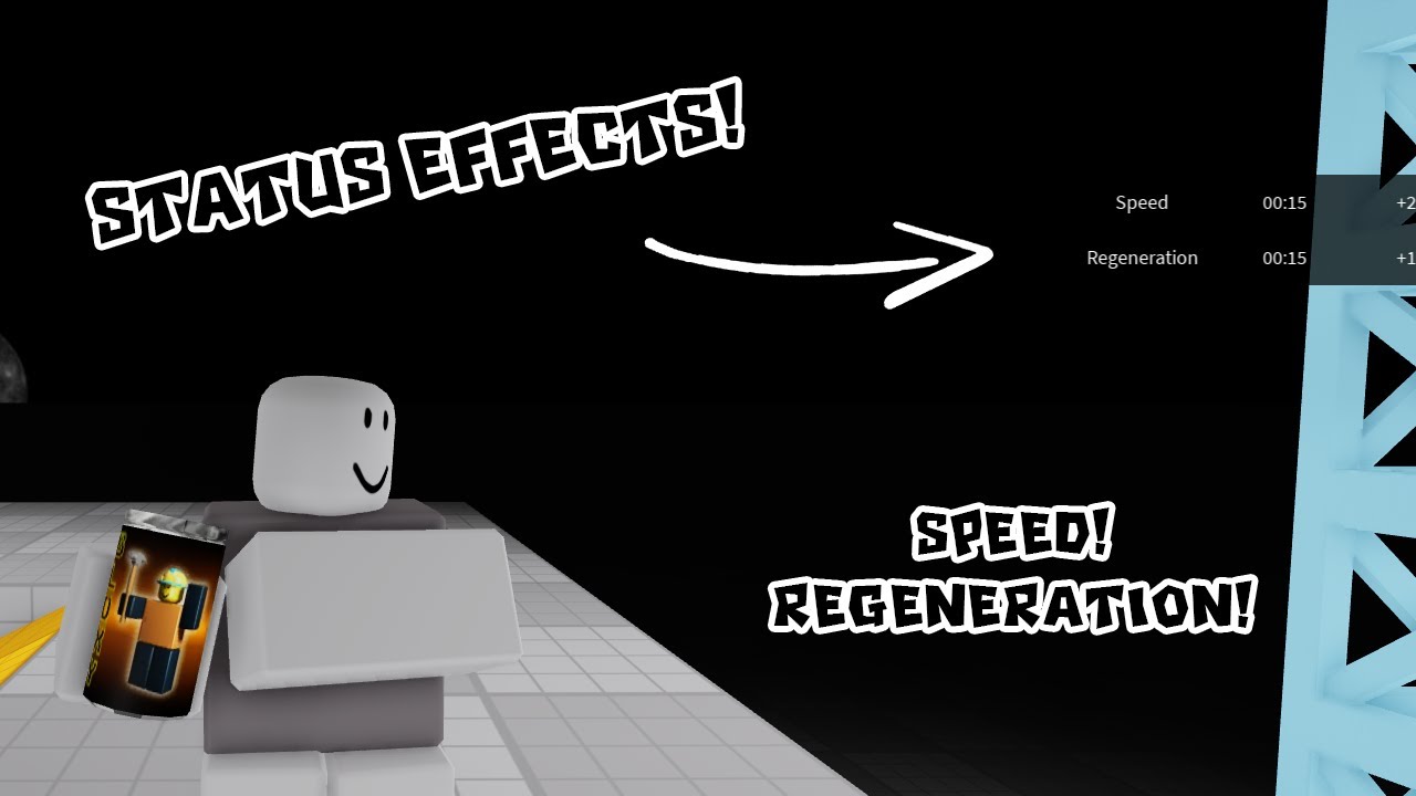 I added Status Effects to my Roblox game (Day 2) - YouTube