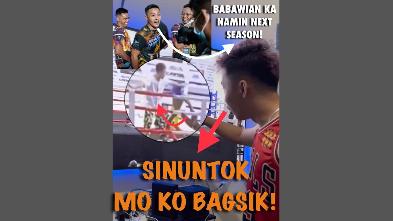 Sinuntok mo ko @boybagsik774 babawian ka namin next season! #boty # ...