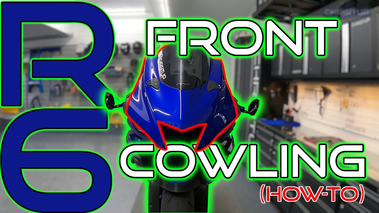 2017-2021 R6 - Front Upper Cowling Removal/Install (How-To) - YouTube