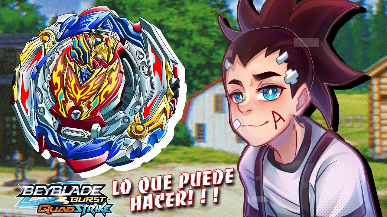 COMO AIGER AKABANE USARIA A ZEST ACHILLES EN BEYBLADE BURST QUADSTRIKE ...