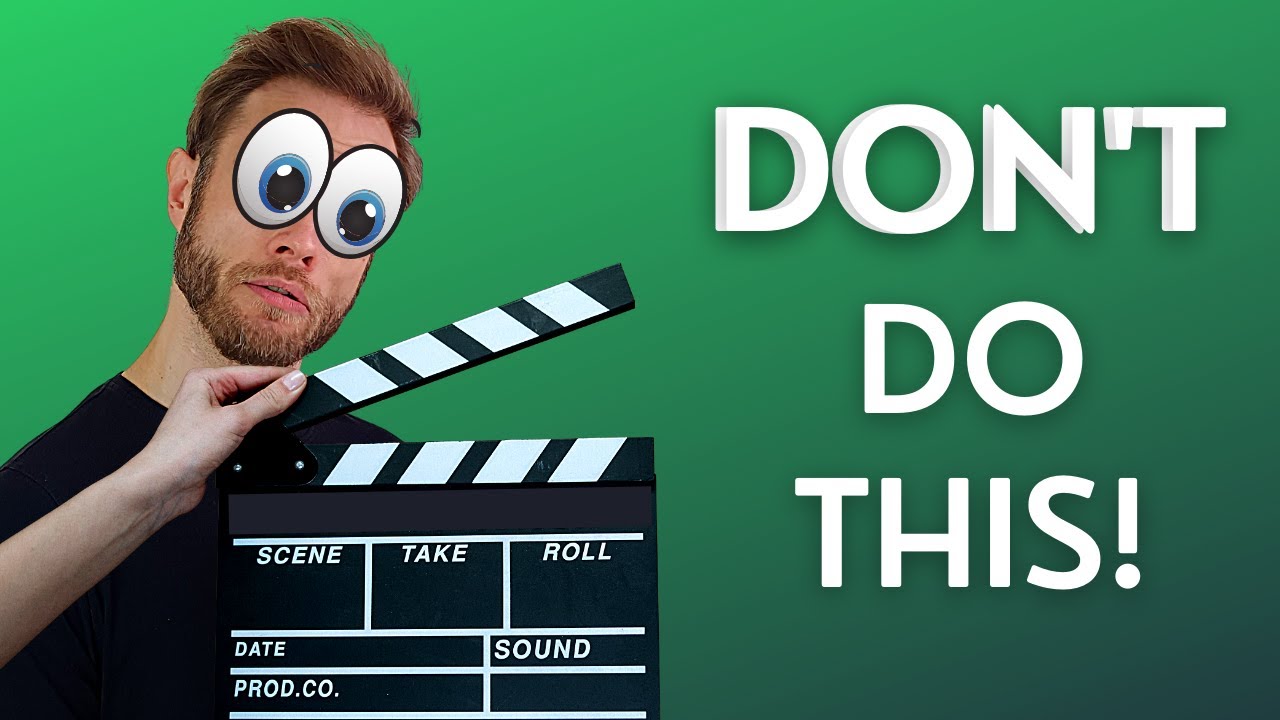 Actor Slates | How to SLATE PROPERLY - YouTube