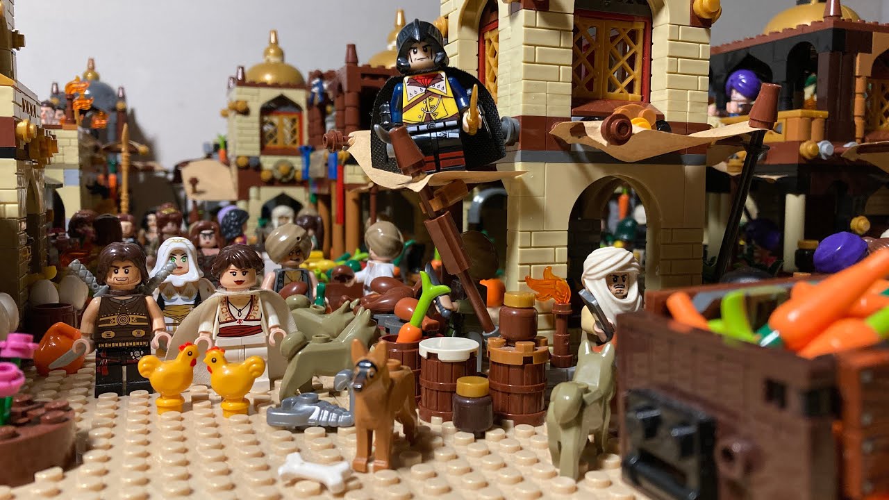 Lego Assassin’s Creed Mirage Baghdad Dorian ambush mission scene #lego ...