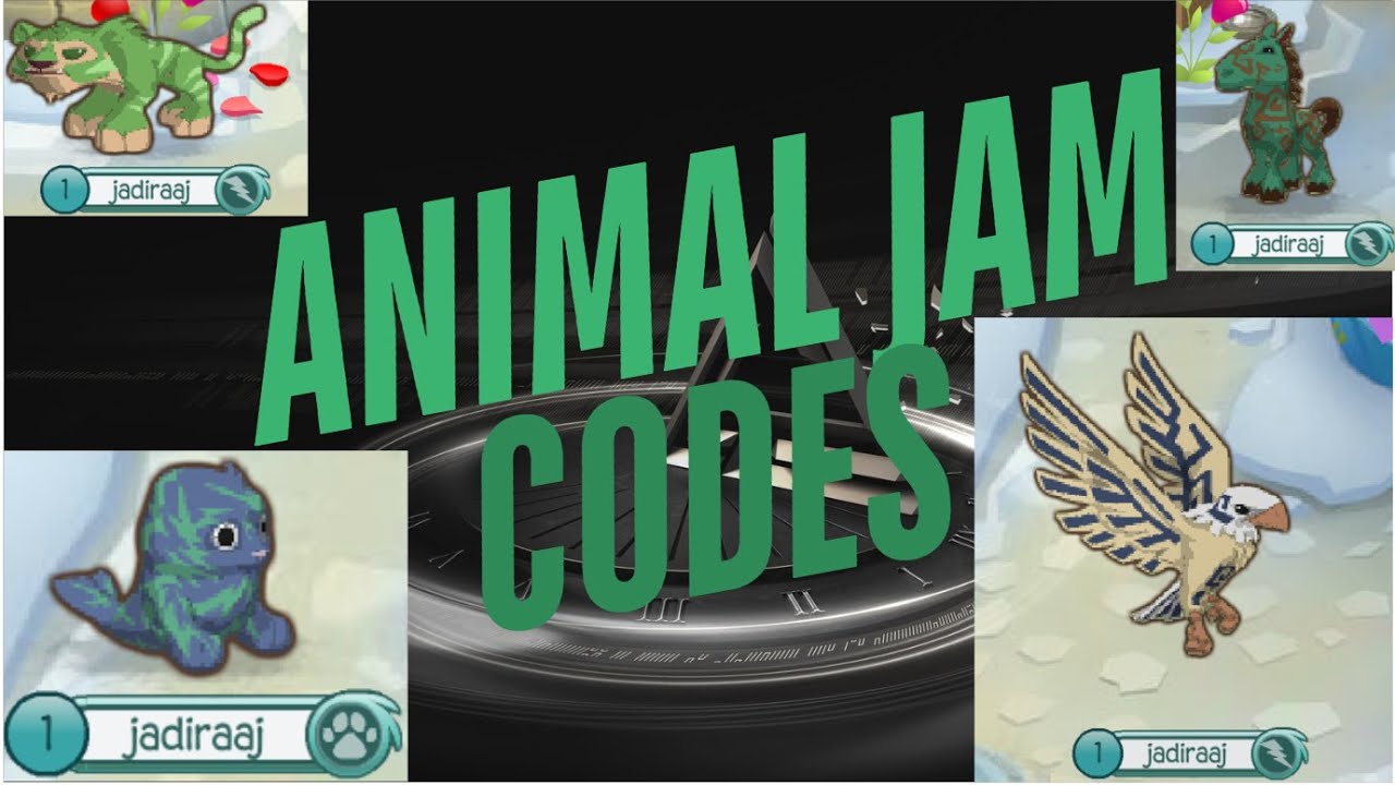 27 animal jam codes in this video! 2025 - YouTube