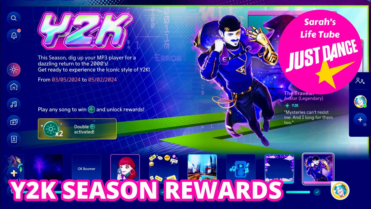 Just Dance 2024 | Season 2: Y2K | Season Rewards | I have them ALL! - YouTube