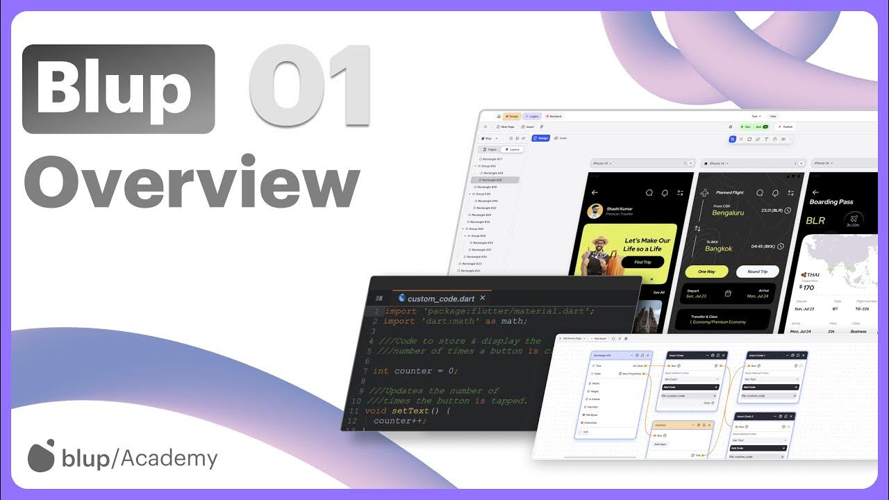 Blup Editor | Build stunning Flutter Apps with ease | Blup Tutorials - YouTube