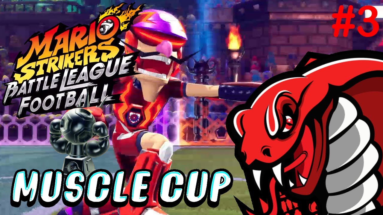 Mario Strikers Battle League Football - Muscle Cup Final vs Raiders ...