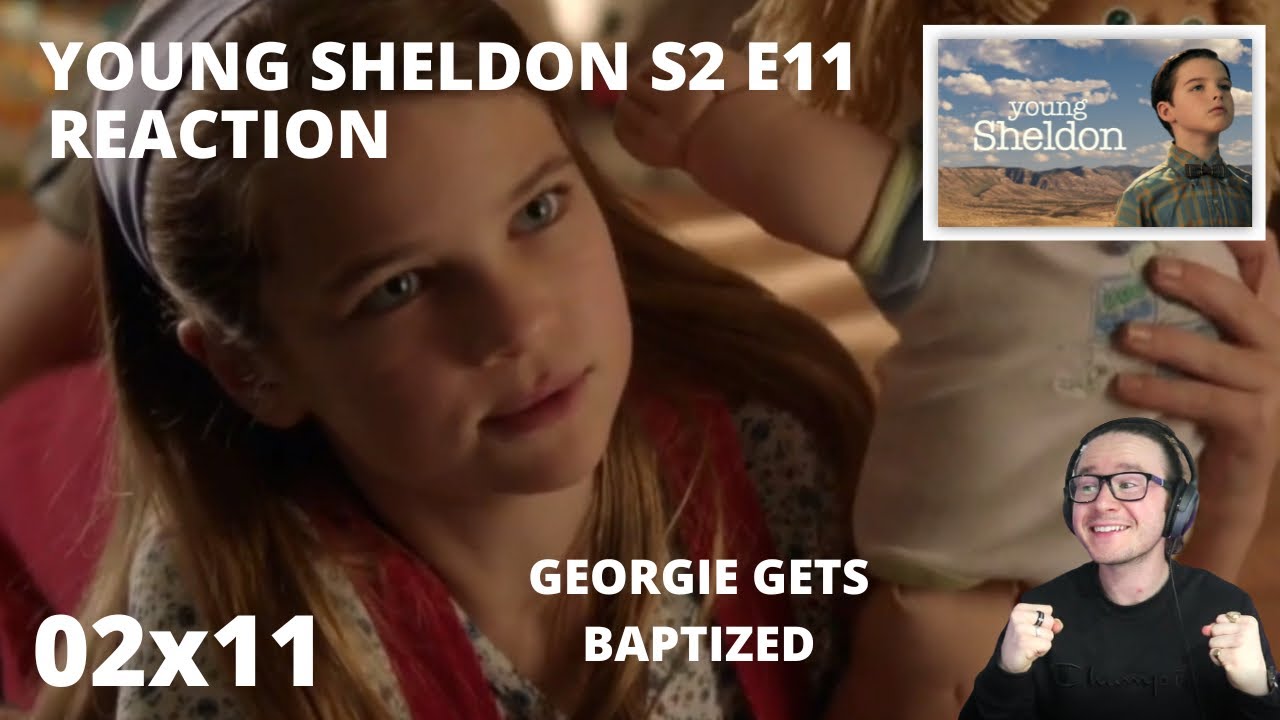YOUNG SHELDON S2 E11 A RACE OF SUPERHUMANS AND A LETTER TO ALF REACTION ...