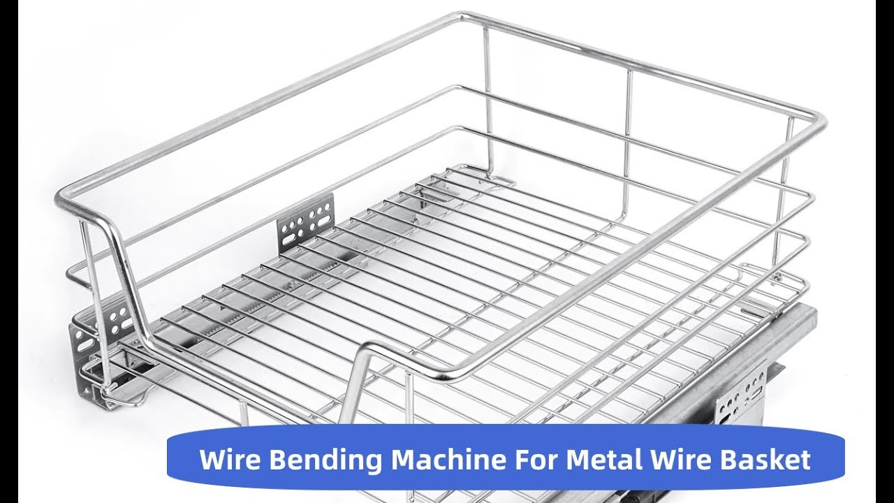 Wire Bending Machine For Metal Wire Basket,How To Make Steel Wire ...