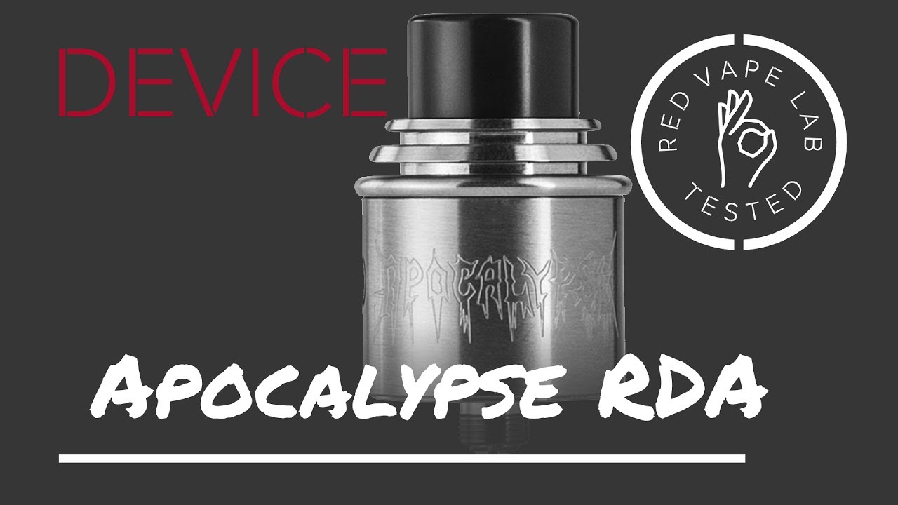 Дрипка Armageddon MFG Apocalypse RDA: обзор от лаборатории RED - YouTube