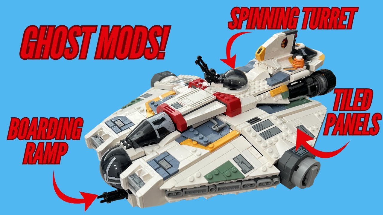 Upgrade Your Lego Ghost & Phantom II With These Mods! (Tutorial) - YouTube
