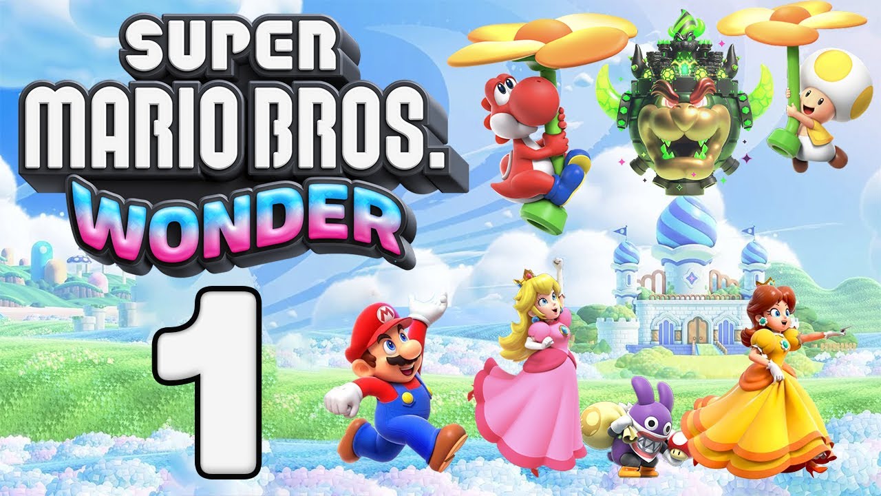 Super Mario Bros Wonder Part 1 - Prince Florian's Party - YouTube