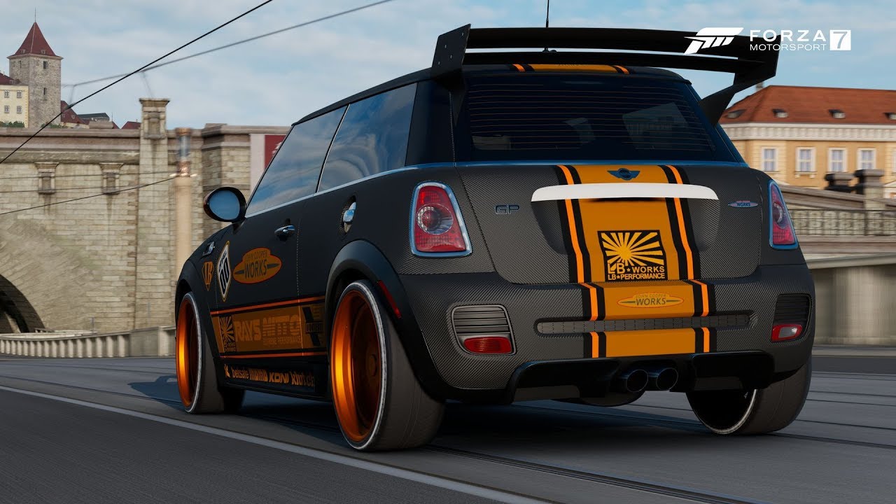 Forza Motorsport 7 - 2012 MINI John Cooper Works GP at PRAGUE - YouTube