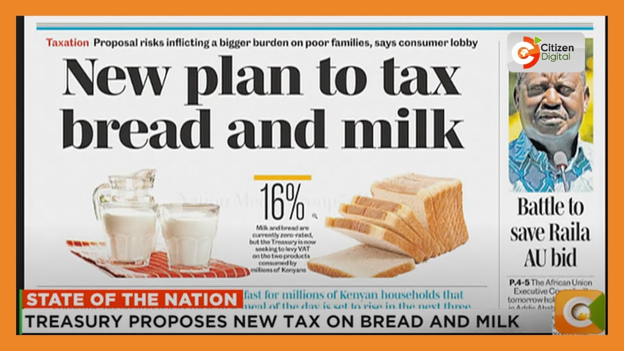 State of the Nation: New plan to tax bread and milk | DAY BREAK - YouTube