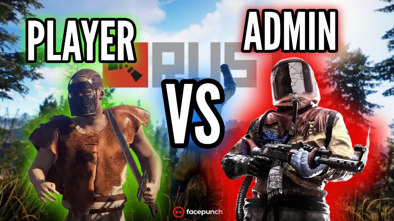 Los admins me invitan para jugar PVP!![RUST ESP PS5] - YouTube