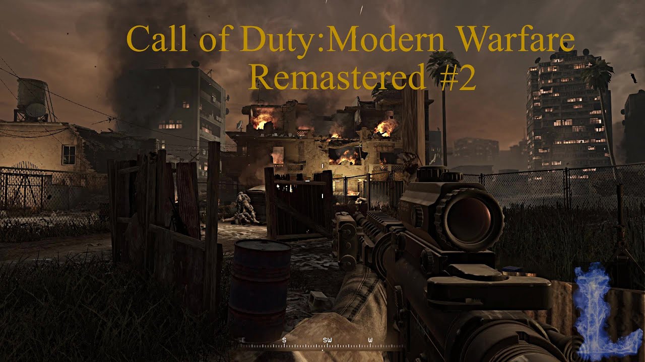 Call of Duty: Modern Warfare Remastered #2. Вторжение - YouTube