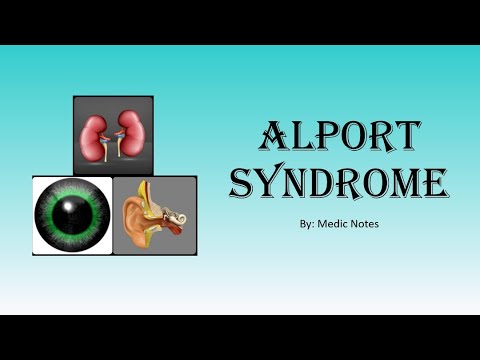 [Renal] Alport syndrome, gene mutation, hearing and vision problems ...