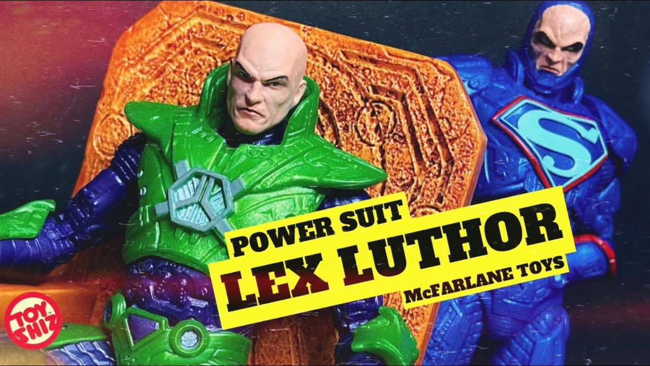 🎃 2021 LEX LUTHOR(s) (Blue/Green Power Suits) | DC Multiverse ...
