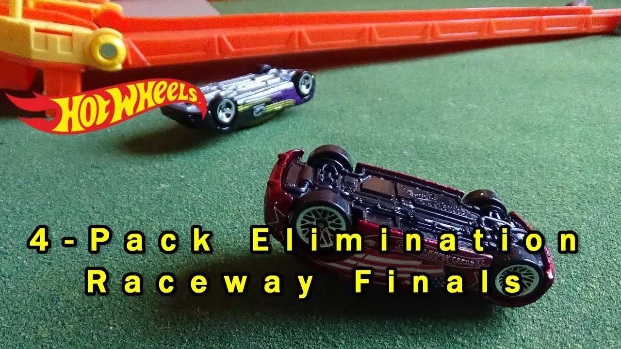Hot Wheels | 4-Pack Elimination Raceway Finals - YouTube