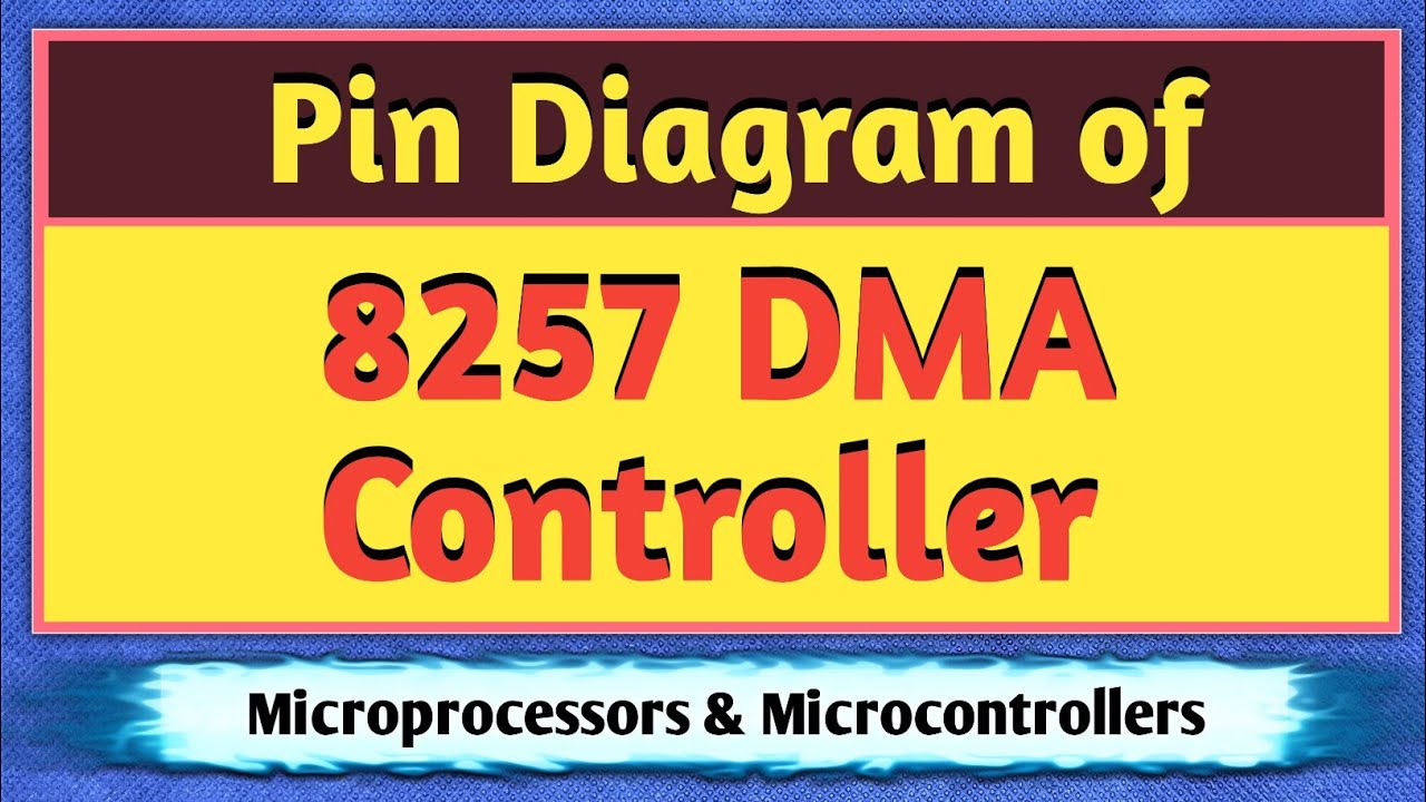 Pin Diagram of 8257 DMA Controller | 8257 DMA Controller Pin Diagram ...