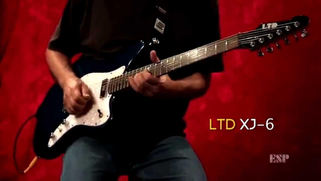 LTD XJ-6 by ESP : une guitare aux finitions exemplaires ( La Boite ...