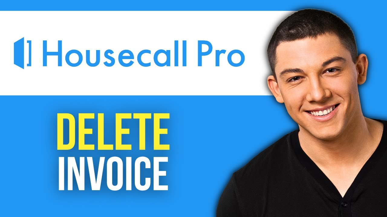 How to Delete an Invoice in Housecall Pro - YouTube