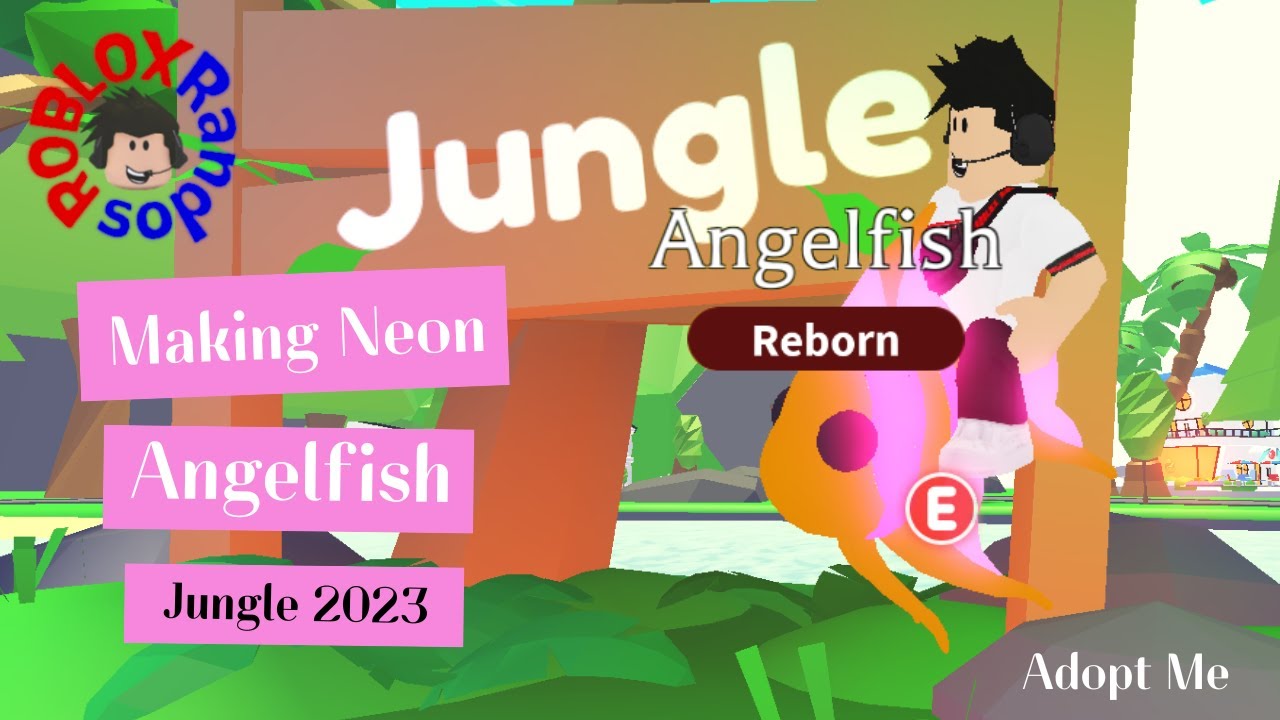 Making NEON ANGELFISH in Adopt Me Roblox! - YouTube