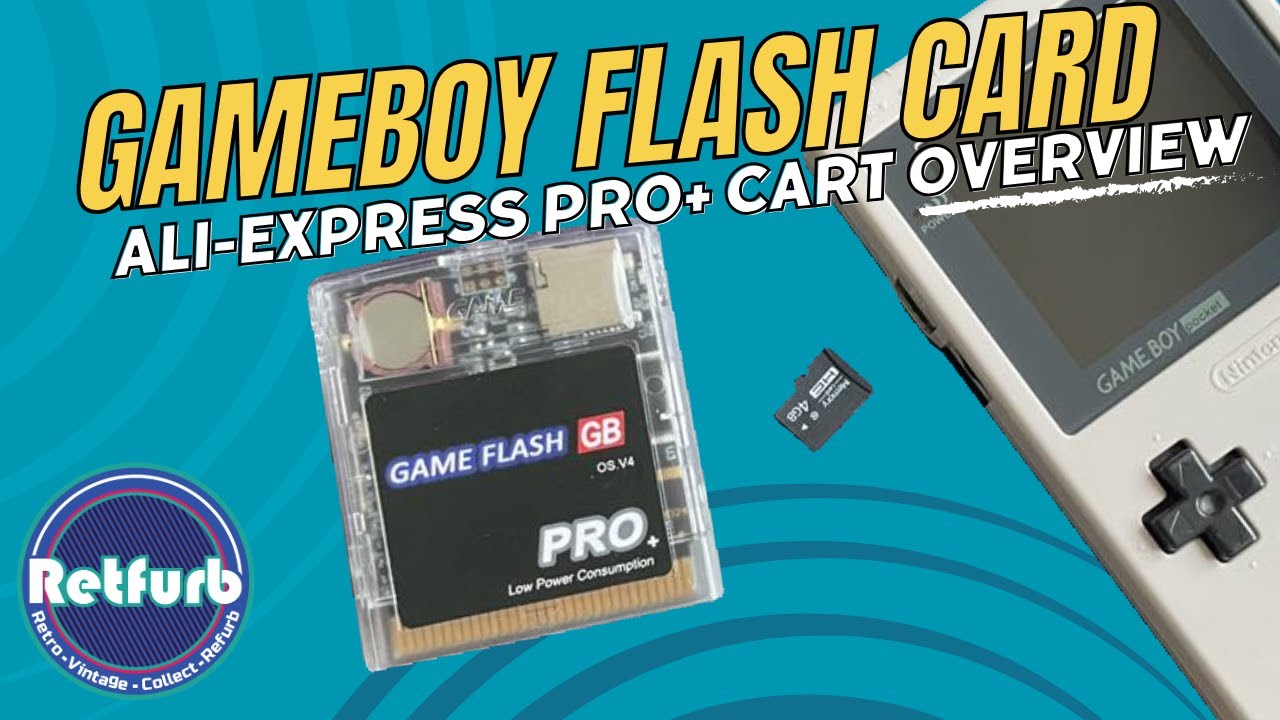 Ali-Express GameBoy Flash Cart SD Drive Pro+ - Overview - Retfurb Retro ...