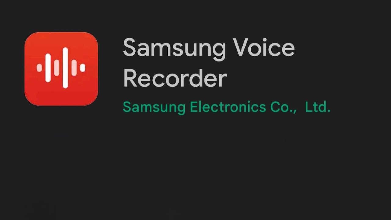 Samsung Voice Recorder: Sprachnachrichten per Mail und Funktionen der ...