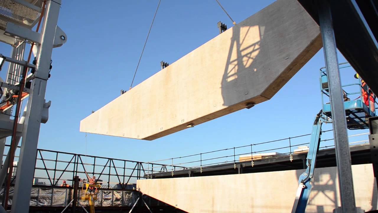 LVL Clad Steel Truss Roof Beams - YouTube