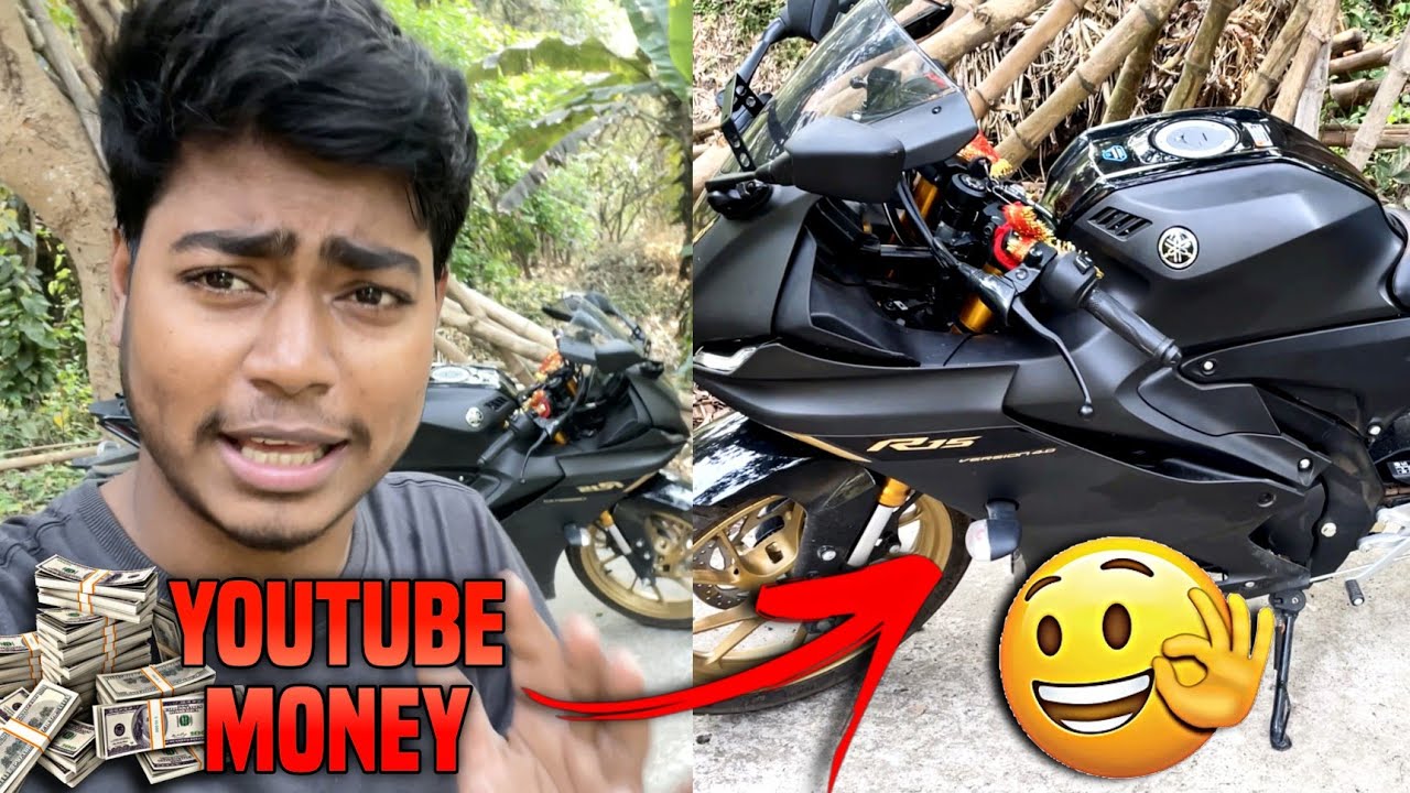 My New Bike - From YouTube Money 💰 New R15 V4 Review 😍😍and New MT15 is ...