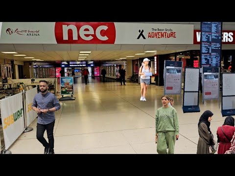 Birmingham International Station and NEC Birmingham - YouTube
