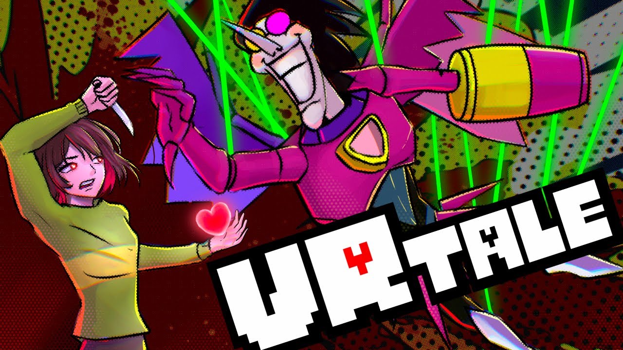 Chara vs. Spamton – The Showdown Begins! (VRtale S5E1) - YouTube