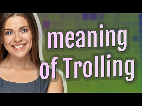 Trolling | meaning of Trolling