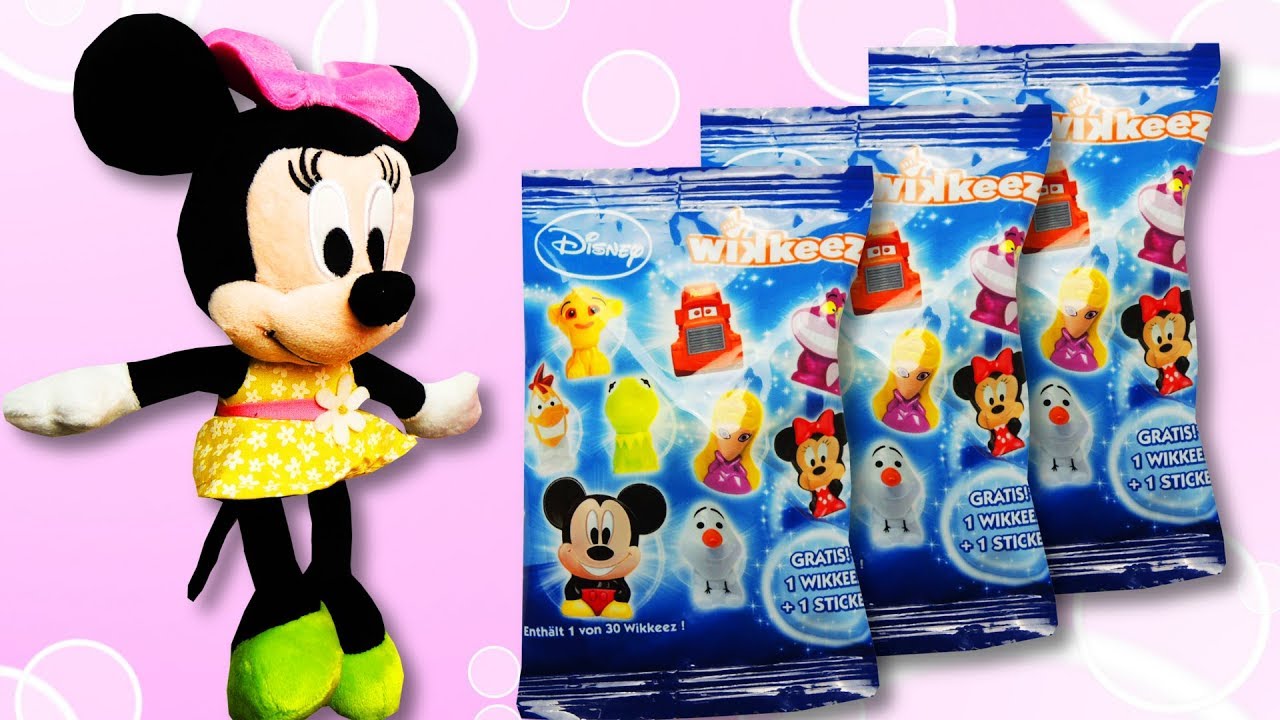 Disney Wikkeez Blind Bags Toys Opening - YouTube