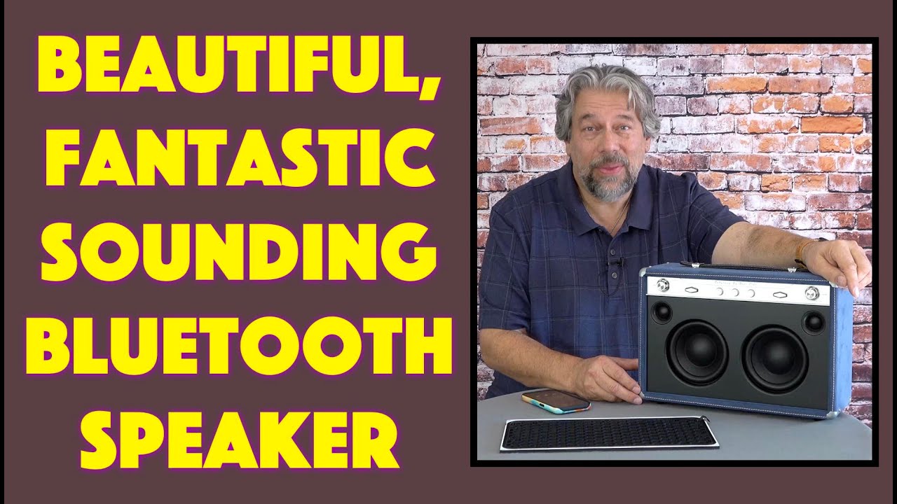 rubyoung Hi Fi Bluetooth Speaker [R830] -- REVIEW - YouTube