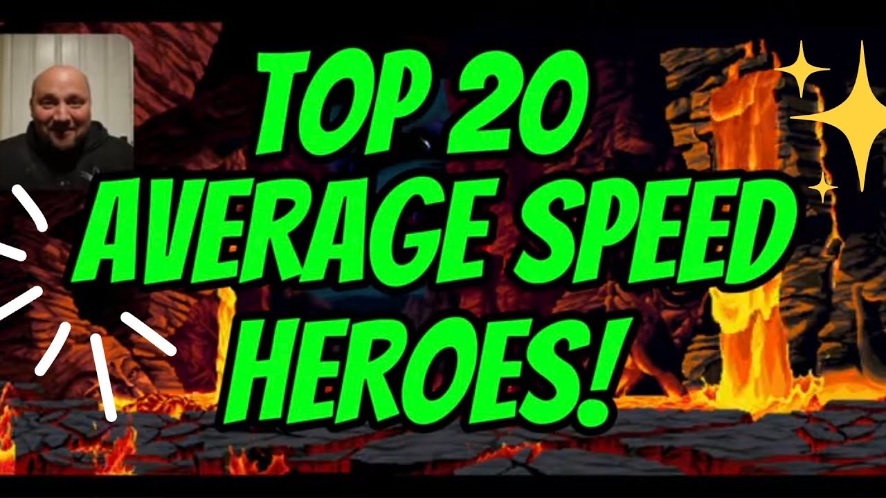 Empires & Puzzles Top 20 Average Speed Heroes of all time! Full Tier ...