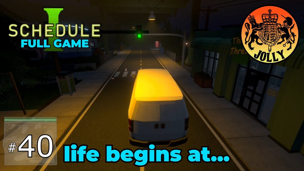 Schedule I | Full Game | Episode 40 - YouTube