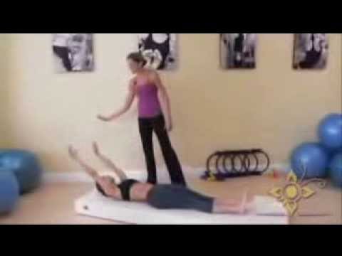 Exercises tummy tuck at home - تمارين شد البطن - YouTube