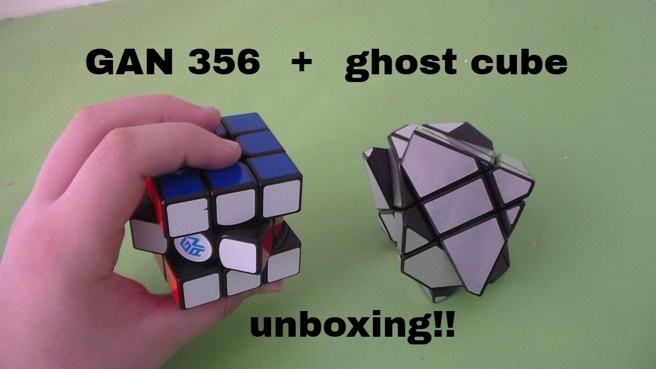 GAN 356 air and ghost cube unboxing!!! - YouTube