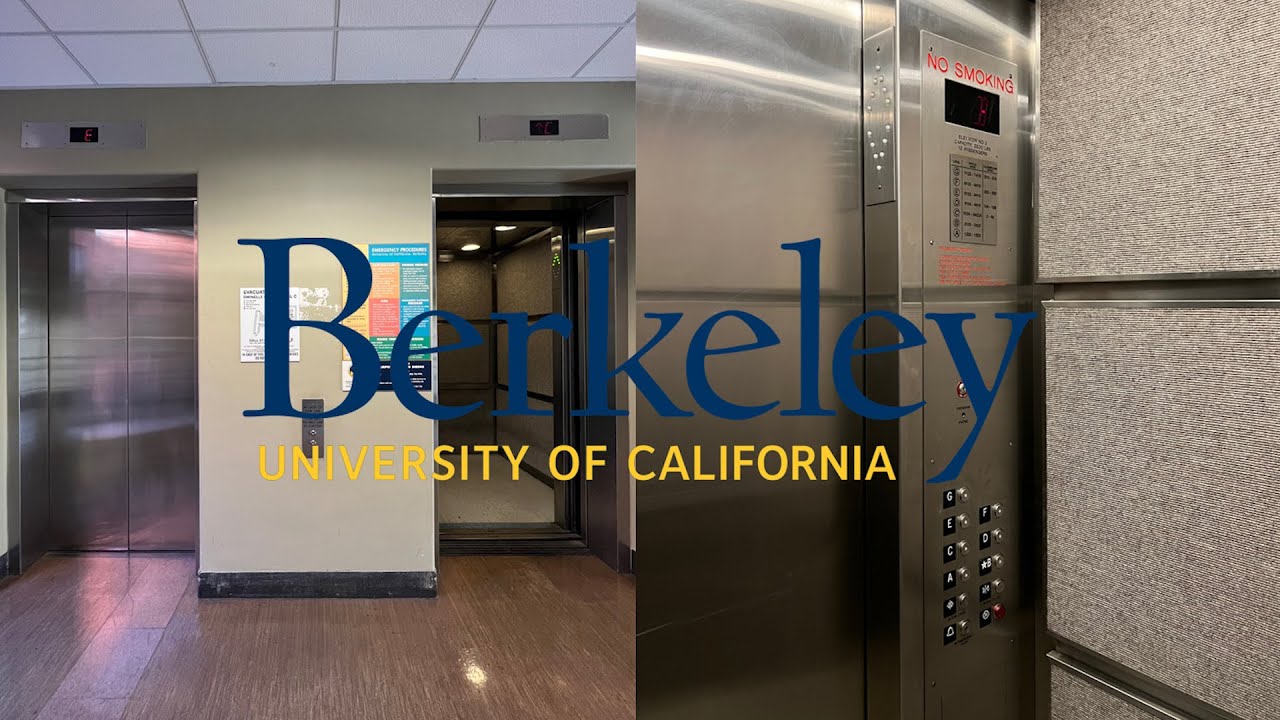 OTIS Traction Elevators 1 & 2 - Dwinelle Hall, UCB - Berkeley, CA - YouTube