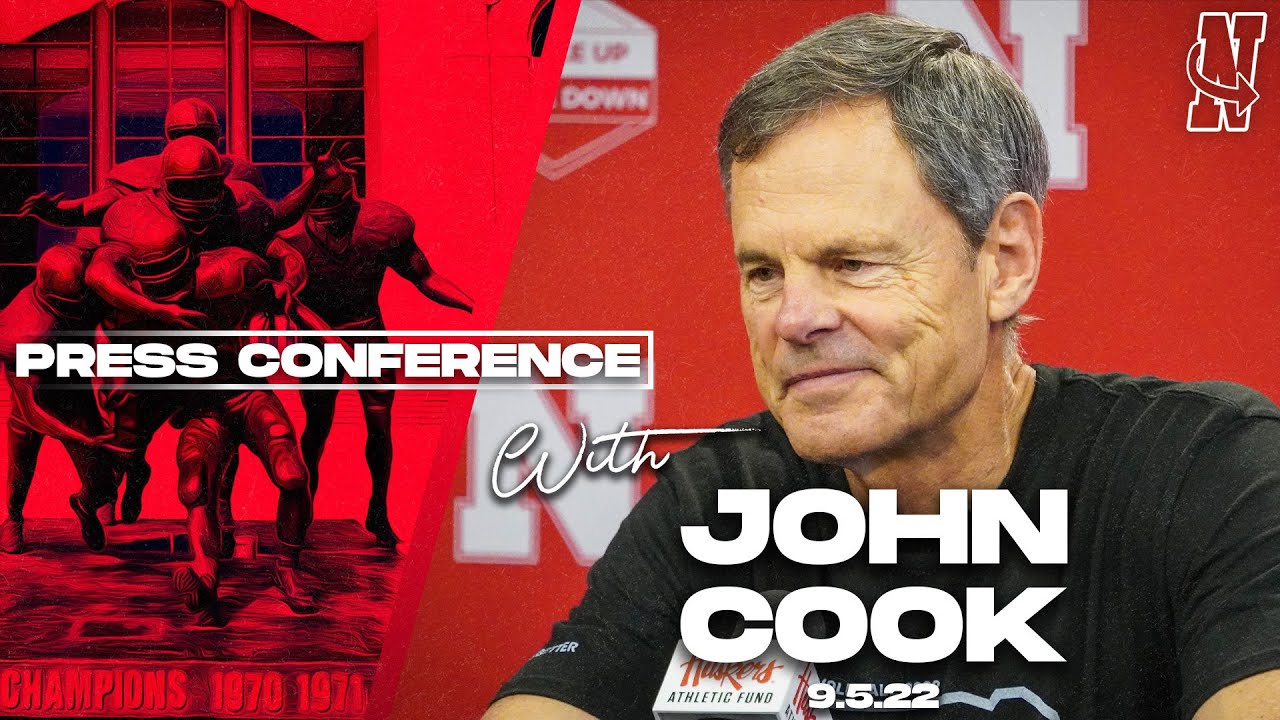 Nebraska Volleyball: John Cook previews big Creighton matchup - YouTube