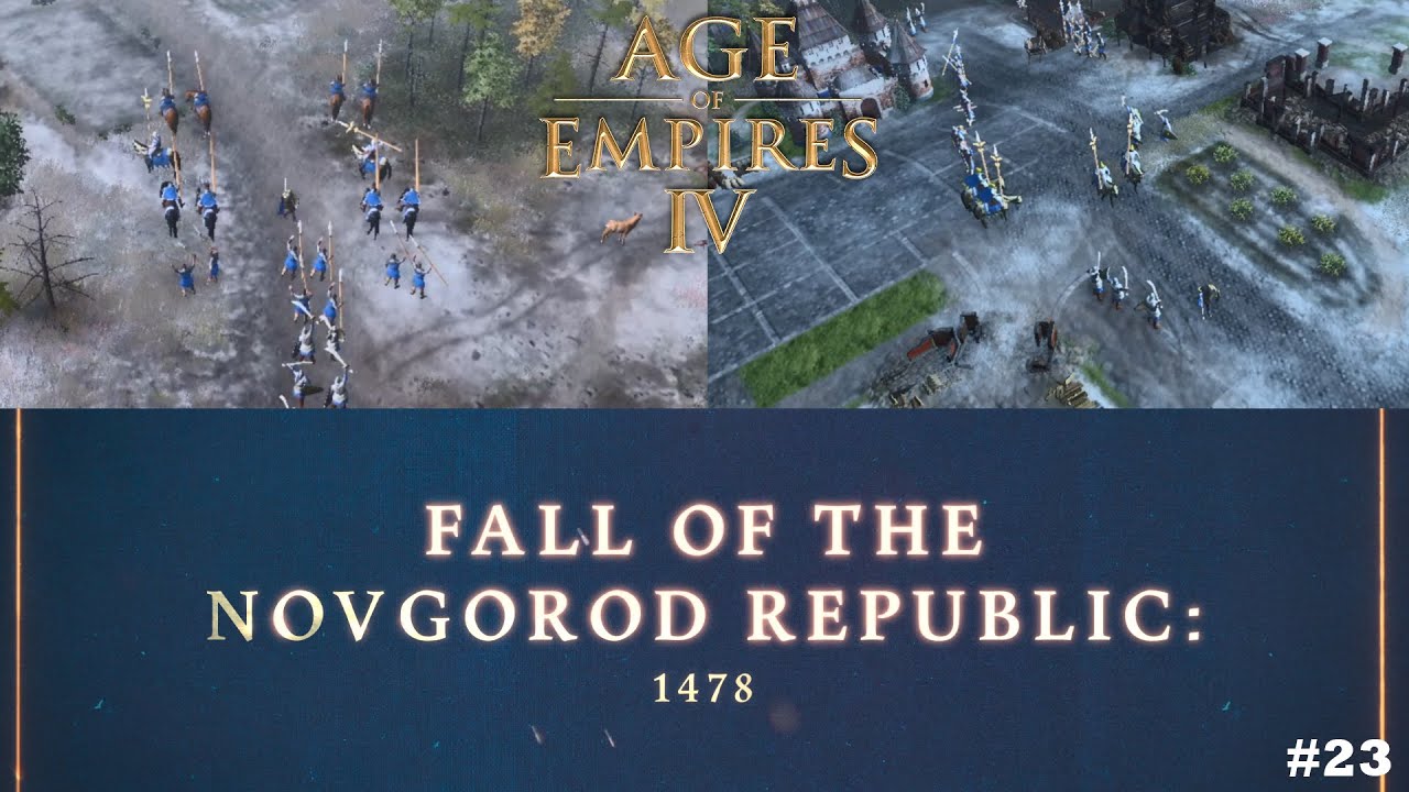 Fall of The Novgorod Republic || Age of Empires IV Indonesia #23 - YouTube