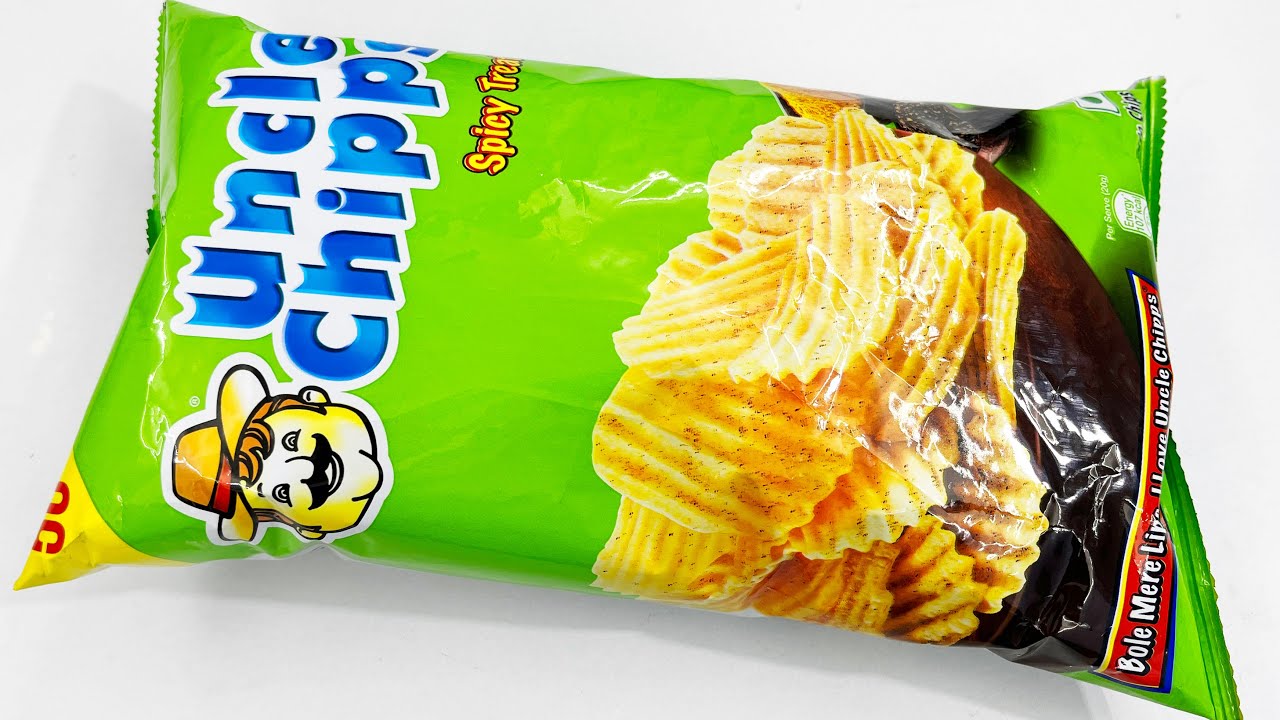 Uncle Chips unboxing and ASMR - Lots of chips, crisps and candies - YouTube