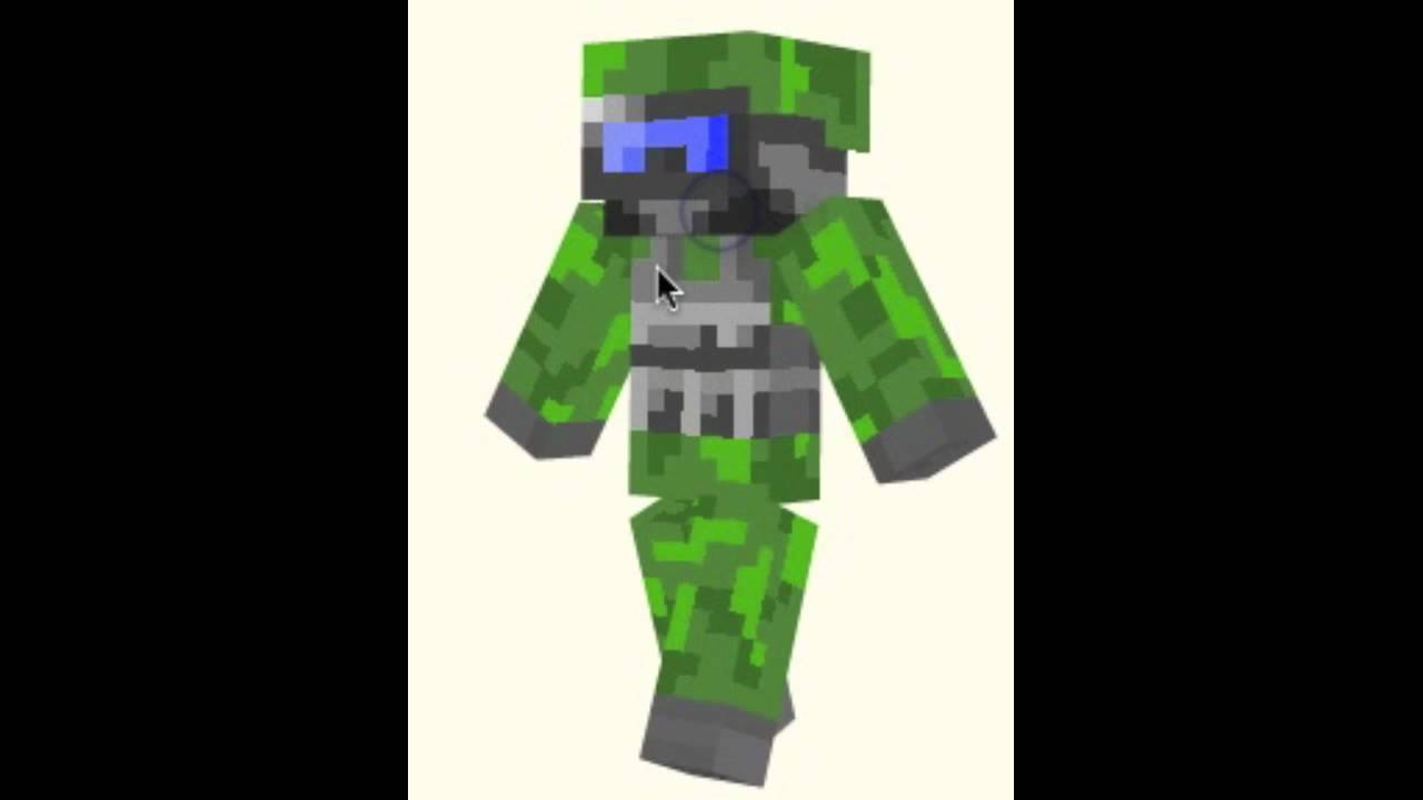 Minecraft Soldier Skins - YouTube