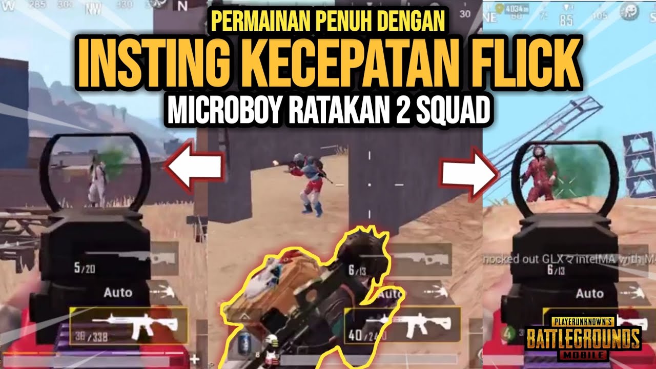 KECEPATAN REFLEKS MICROBOY SETARA PRO PLAYER PUBGM CHINA ?!! - PUBG MOBILE INDONESIA | Microboy ...