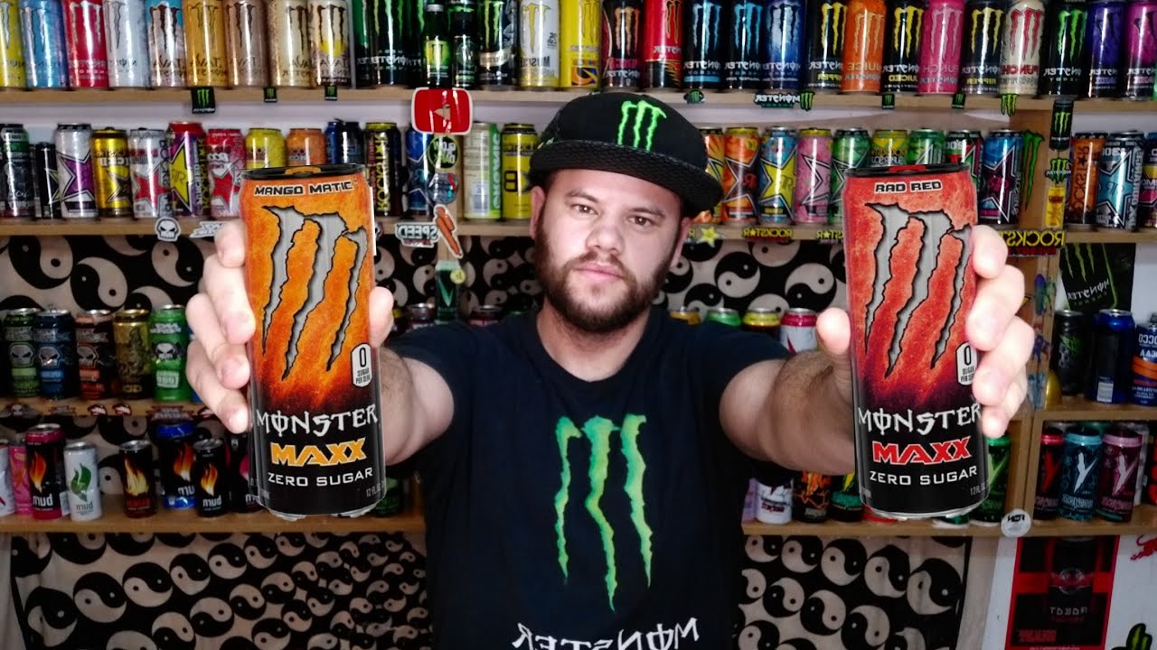 MONSTER MAXX MANGO MATIC & RAD RED / ENERGUIA - YouTube