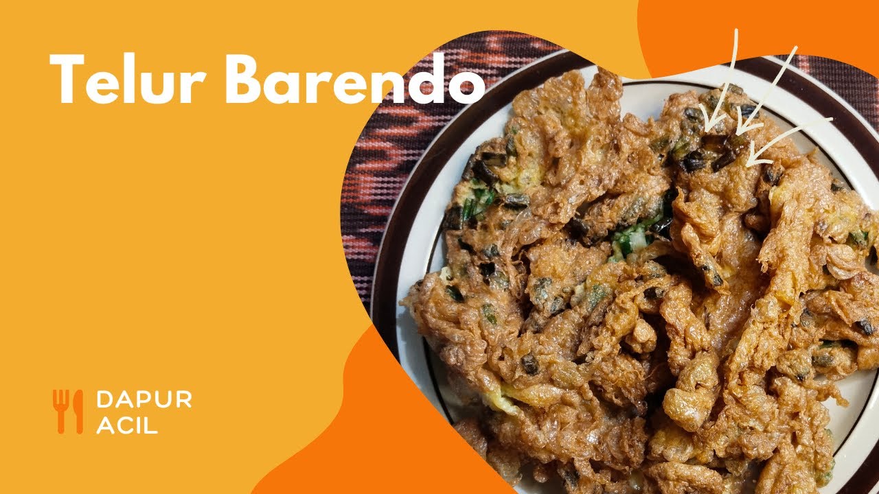 Resep Masak Telur Barendo‼️Olahan Telur Yang Enak & Simpel - YouTube