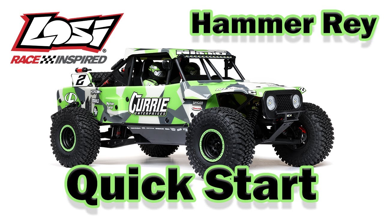 Quick Start: Losi Hammer Rey - YouTube