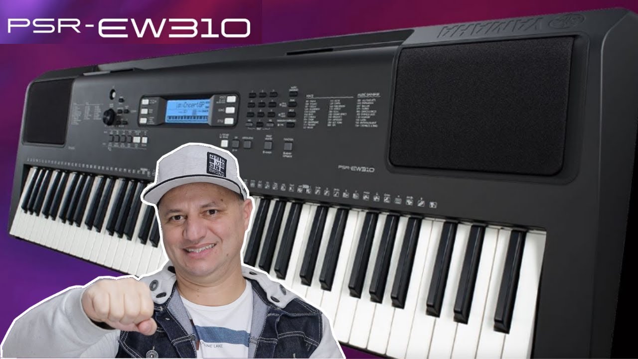 Yamaha PSR-E373/PSR-EW310/YPT-370 "Visão geral" 🔥🔥🔥😃🙌 - YouTube